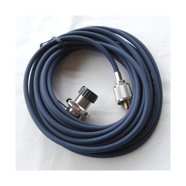 ・ブルー  RG6MR・同軸ケーブル:RG-58/U（6m）・コネクター:MP-MLJ