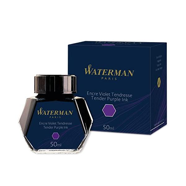・パープル ５０ｍｌ S0110750・・Color:パープル・WATERMAN・インク色:パープル・品番:S0110750 旧品番:S2270170・内容量:50ml・品番変更前・後商品の指定注文不可。予めご了承下さい。