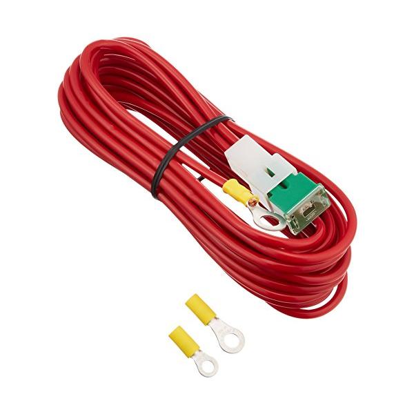 ・大容量電源取出しコード  1188・・Color:大容量電源取出しコード・仕様・コードサイズ:AV5.00sq-6m・使用可能電力:DC12V・480W以下/DC24V・960W以下・丸型端子(8φ)付・丸型端子(5φ・6φ)付属・スロー...