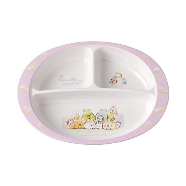 ランチプレート・すみっコぐらし  M370-A・・Color:すみっコぐらしStyle:ランチプレート・サイズ:幅26×奥行19.5×高さ4cm・素材・材質:メラミン樹脂・容量:750ml・原産国:中国・食洗機：可