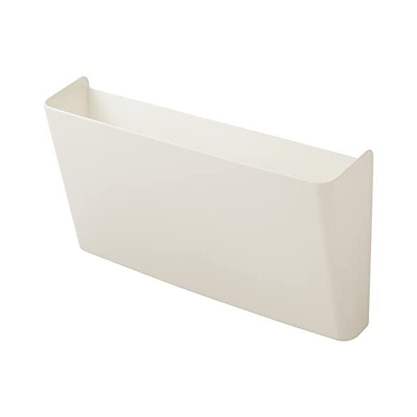 マグポケットLホワイト/Large/A7472-0・Style:マグポケットLColor:ホワイト・パッケージ個数:1・特長スチール面に貼り付けて、省スペースで使えるマグネット付きポケット。・寸法幅342mm×奥行73mm×高さ157mm ...