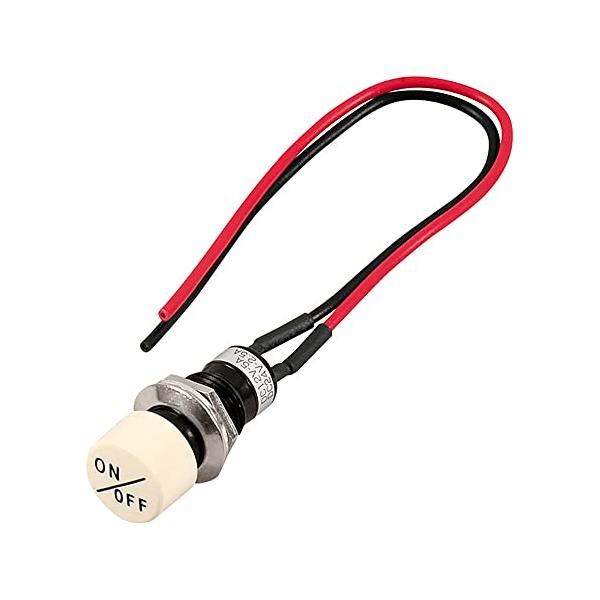 12V・5A/24V・2.5A/ホワイト・プッシュタイプ/ON-OFF/12V・5A/24V・2.5A/ホワイト ON-OFF/12V・5A/24V・2.5A/ホワイト 3209・・Style:12V・5A/24V・2.5A/ホワイトPat...