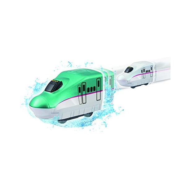 E5系新幹線はやぶさ・マルチカラー 1個 (x 1) ・・Style:E5系新幹線はやぶさ・対象年齢:3歳以上・対象性別:男性・お湯と氷水の温度変化で何度でも色が変わります。・おふろでもお部屋でも遊べるミニカーです。・「おふろDEミニカー」...