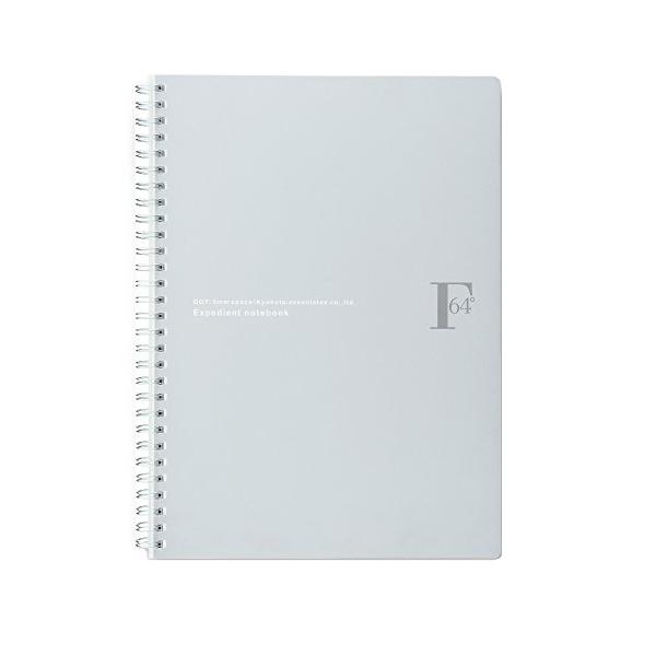 ドット罫・シルバー B5 PTD03SV・・Size:B5Style:ドット罫・サイズ:幅18.9×奥行25.2×高さ1.5cm・重量:380g・材質:PP・リング・紙