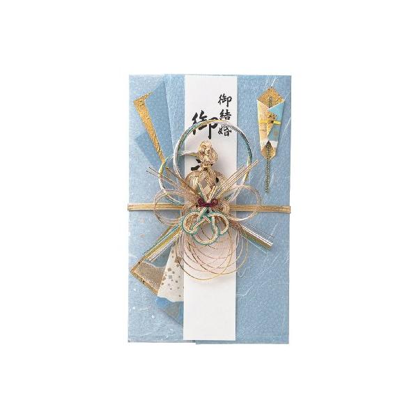 ことね 亀青/125×205mm/キ-656B・Style:ことね 亀・パッケージ個数:1・家庭円満を願った亀飾りと日本の伝統色を使用した本体原紙が落ち着きある金封です。・用途婚礼・御祝事全般 金額の目安5万円~100万円くらいまで・サイズ...