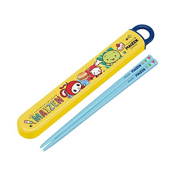 ・まいぜんシスターズ  ABS2AMAG-A・・Color:まいぜんシスターズ・サイズ:箸=長さ16.5cm 箸箱=幅19.5×奥行2.7×高さ1.5cm・素材・材質:フタ・ハシ=AS樹脂 本体=ポリプロピレン・生産国:日本・セット内容・付...