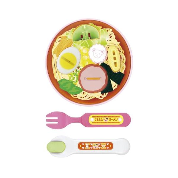 食べ物おしょくじラーメン/ワンサイズ/1851473・Color:おしょくじラーメンPatternName:おしょくじ・対象年齢:3歳以上・セット内容:ラーメン(めん、チャーシュー、たまご、キャベツ)、スプーン、フォーク・メルちゃんにおいし...