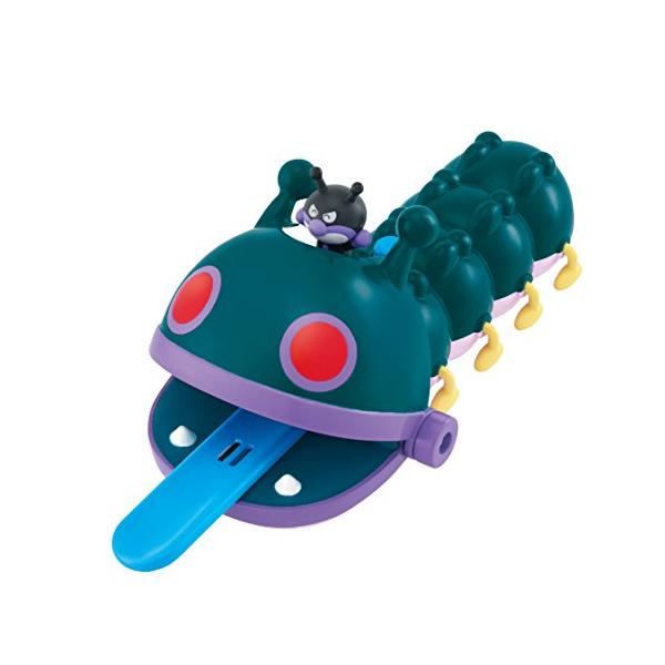 ぱくぱくベロンゴロンゴロ・ゴロンゴロ 100×100×200mm ・・Color:ゴロンゴロ・シリーズ:バイキンメカシリーズ・電池不要・セット内容:ゴロンゴロ本体、ばいきんまん人形・対象年齢:3才以上・やなせたかし/フレーベル館・TMS・NTV