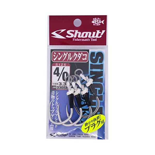 4/0号・ #4/0 330SK・・Style:4/0号・サイズ：4/0・PEの強度(lb)：200・プレスリングサイズ：6・自重：3.3g