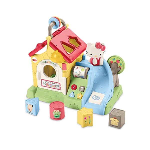 3バイリンガル 森のおしゃべりハウスレッド/フリーサイズ/HCF27・PatternName:単品・内容かわいいおうちには楽しいしかけがたくさん(br)英語と日本語で様々な言葉を学べることはもちろん、開け閉めできるドア、ライトのON・OFF...