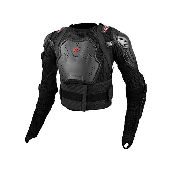 ・ブラック M 04-676・・Size:MColor:ブラック・サイズ:M・色:ブラック・材質:合成プラスチック、ポリエステル・胸部保護オリジナルモールドを採用し、胸部への耐衝撃性を高めたボディプロテクトジャケット・胸部を剛性の高い1枚式...