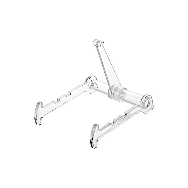 カジュアル・クリア 小 No.714・サイズ:幅105×奥行140×高さ35(mm)・重量:40g・素材・材質: スチロール樹脂・原産国:日本