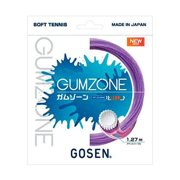 ・アイリスパープル ＦＦ SSGZ11・カラー:アイリスパープル・適正テンション:25〜35lbs、ガット性能:耐久性/7、ソフト感/7、反発力/9、スピン・ドライブ/9(当社比)・素材・製法:高分子ブレンド、G.U.M.コーティング・ゲー...