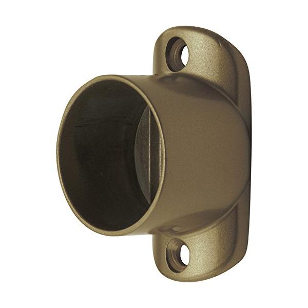 ブラウン/-/BE-35B・PatternName:BE-35B・パッケージ個数:1・手すり棒に面付けできるので施工しやすくなりました・L型手すりなどと組み合わせて・材質:亜鉛合金・色:ブラウン・ねじ付(+3.5×16 1本、+4×20 2本)