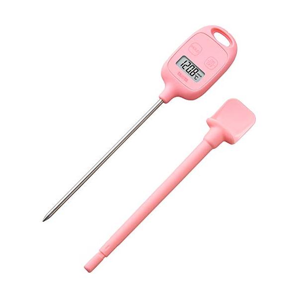 単品・ピンク スティック温度計 TT-583 PK・・Color:ピンクStyle:単品PatternName:2019年モデル・サイズ(約):幅4.3×奥行1.5×高さ22.1cm・素材・材質:PP(ポリプロピレン)、PET(ポリエチレン...