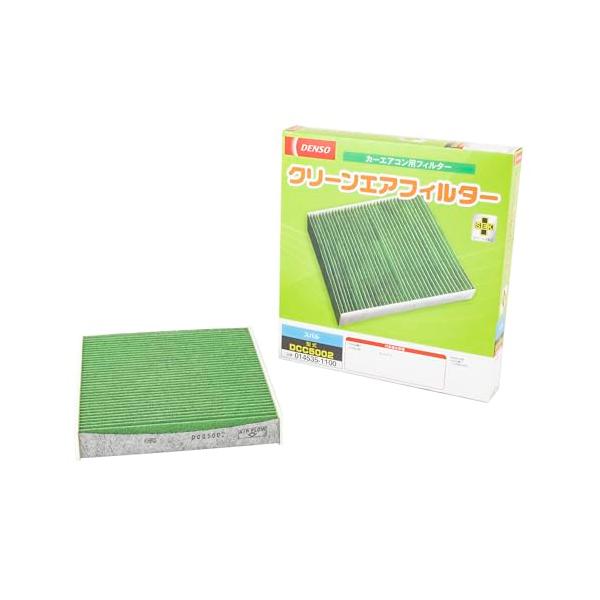DCC5002-/長さ15cmx幅3cmx厚さ18cm/DCC5002・パッケージ個数:1・世界的自動車部品メーカー「DENSO」が提供するカーエアコン用フィルター。DENSOのクリーンエアフィルターは5大効果(高除塵・防カビ・脱臭・安定風...