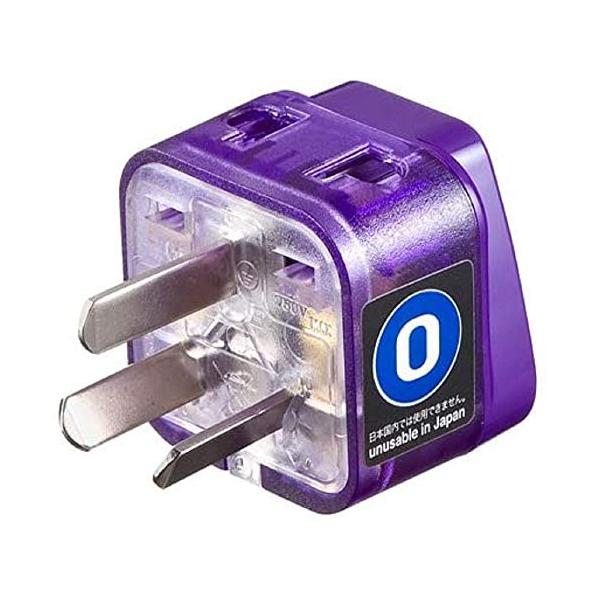 Oタイプ・オーストラリア  TR-AD16・・Style:Oタイプ・世界の特殊な電源プラグ形状に変換できるアダプタ(Oタイプ)・差込口は全世界対応のため、海外の電源プラグを差し込むことも可能です。・上面の1口はA・Cタイプが差し込めるように...