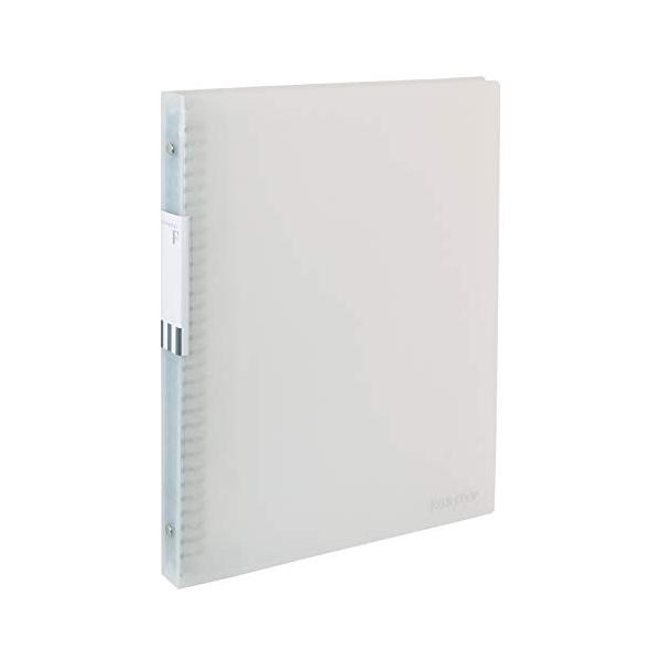 ・クリア A4 LN40T・・Size:A4Color:クリア・サイズA4(265×319×27mm)・穴数30穴・リーフ収納目安140枚・仕様 各表紙裏収納ポケット付き・重量330g