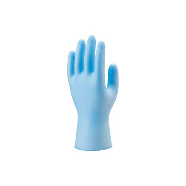 1函・100枚・ブルー L NO886-L・・Size:LStyle:1函・100枚PatternName:単品・通年用・物性強度に優れ、破れにくい厚めのタイプ・食品衛生法適合・材質:ニトリルゴム・厚み:約0.13mm
