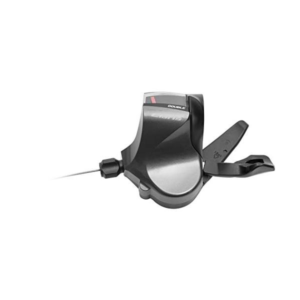 左レバーのみ・ブラック  08483869・シマノパート:ESLR2000LB・シマノパートNo.:ESLR2000LB・レバータイプ:フラットハンドルバーロード用、ラピッドファイヤープラス・対応スピード:フロント/ダブル・機能・特長:ツー...