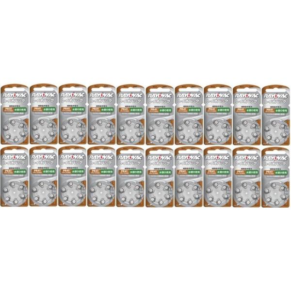 生産量世界第一位の補聴器用電池ブランド。レイオバック　rayovac補聴器空気電池ＰＲ４１(312)　２０パック（１２０粒）。送料無料！！ヤマトDM便でのお届けです。地域により発送後からお届けまでに2〜5日かかります。有効期限が20カ月以上...