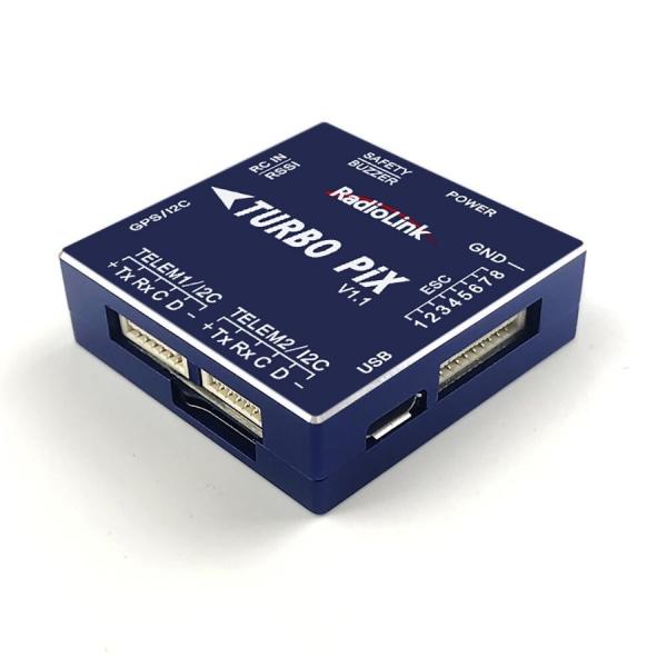 RadioLink TURBO PIX 小さいサイズを保ちながら、PIXHAWKと同等な機能を実現しているフライトコントローラーです。RADIOLINKのソフトウェアで最適化した事で、高い安定性を実現し、より、簡単、安全にドローンや、RC飛...