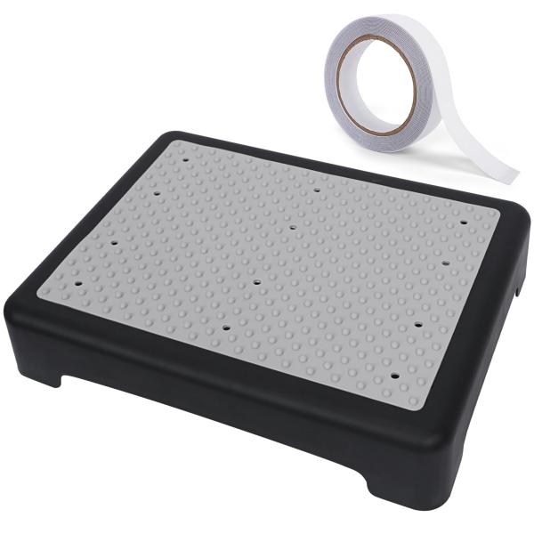 【商品概要】???【小型タイプ＆段差解消】上質なポリプロピレン製、本体は幅43.3×奥行き33×高さ9.5cm、省スペースの玄関にも最適なサイズです。ちょうどいい9.5 cmの高さ、玄関や床の段差が解消でき、また、車の乗り降り自由になれる。...