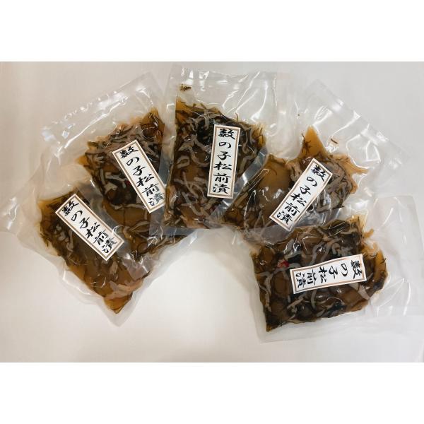 数の子が７０％入った松前漬けの１８０ｇが5袋入ったセットです。北海道　道南地方の郷土料理の松前漬に数の子を７０％加えた松前漬けです。昔ながらの製法で、ねばりが出るよう昆布に真昆布とがごめ昆布を使用し、増粘剤や保存料を使用していない手作りの松...