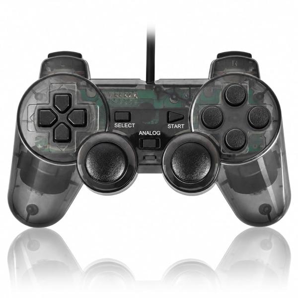「商品情報」【当時の操作感をしっかり再現】 PlayStation2・PS1ゲームを懐かしの感覚そのままに楽しめる、有線タイプのDualShock形状コントローラーです。【PS2・PS1全機種対応】 PS2薄型・厚型を含む全モデルに対応。P...