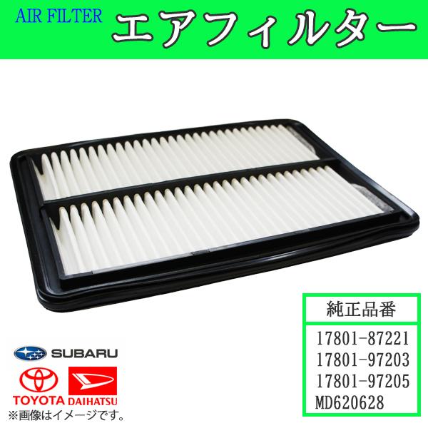 【参考適合品番】17801-87221 17801-97203 17801-97205 MD620628【適合車種一覧】◆トヨタ◆ピクシスバン トラック/S321M S331Mスパーキー/S221E S231E◆スバル◆サンバーバン トラッ...