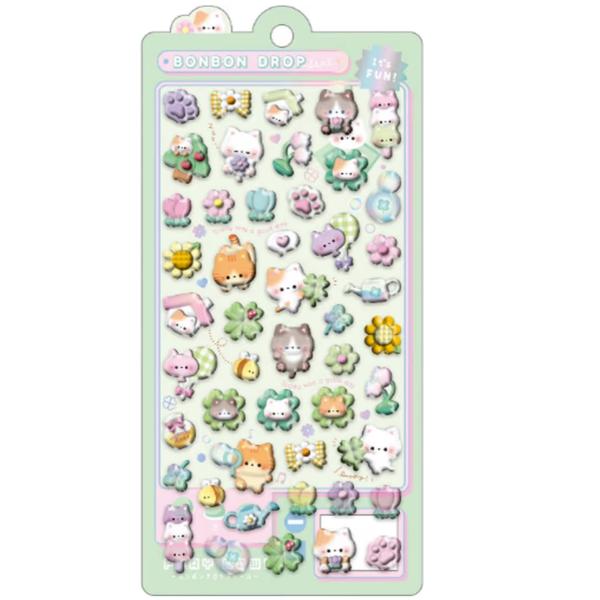 まるでレジンのようなぷっくりつやつやのシール★こちらの商品は人気品の為、品薄状態となっておりますので価格が高騰しております。ご理解の上でお買い求めください。