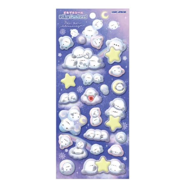 蓄光仕様のプニプニパーツ付きステッカー★こちらの商品は人気品の為、品薄状態となっておりますので価格が高騰しております。ご理解の上でお買い求めください。