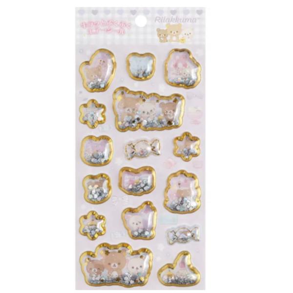 キラキラした金縁とスパンコールが豪華なシールお手紙やプレゼントのデコレーションにも※ こちらの商品はプレミア価格での販売となっておりますのでご理解の上でお買い求めください。