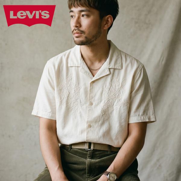 ■商品説明 SUNSET NO PKT CAMP■ブランド LEVI'S / リーバイス■サイズ S：肩幅45cm 身幅53.5cm 着丈66.5cm 袖丈22.5cmM：肩幅47.5cm 身幅58cm 着丈70cm 袖丈24cm※多少の誤...