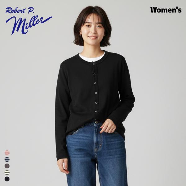 【商品説明】 850C Panel-rib T/N Teeスナップボタンがアクセントのパネルリブカーディガン。薄手なので重ね着しやすいです。外着としてはもちろん、エアコンが効いている室内着としてもお使いいただけます。【実寸サイズ】 F：肩幅...