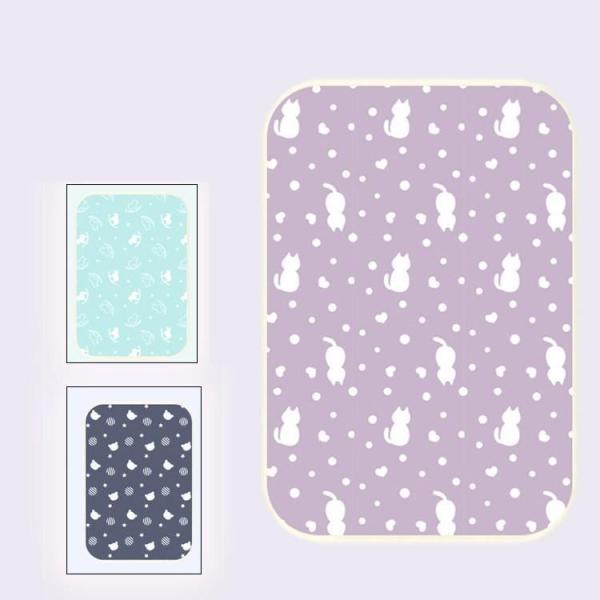 ■ 品名：ベビーマット■ 素材：正面：綿 中間層: ポリエステル/TPU 裏側: ビスコース■ カラー：全5色■ サイズ：写真参考■ 季節：春 夏 秋 冬eiikobig の検索キーワード：ベビー おむつ替えシート おむつ替えマット 赤ちゃ...