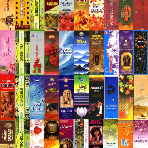 色々な香りを楽しみたい方にオススメのセットです！なんと40種類ものお香の中から7種類選べて送料無料！約140本も入ってるのでしばらく色々な香りをお楽しみ戴けますよ〜しかもネコポス便送料込み！7種類の商品をお選び下さい。（欠品中と記載の香りは...