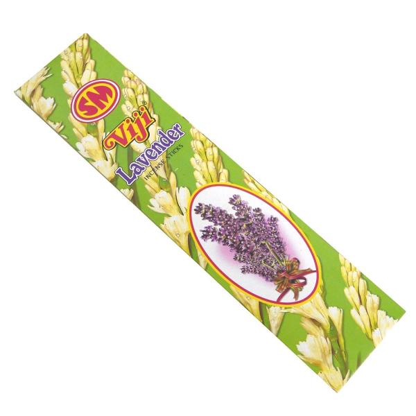 【【ネコポス便配送選択可能です/3箱毎に送料1通分が掛かります】※配送方法がネコポスの場合は高さ制限の都合上外箱がつきませんので、ご注意下さいませ。爽やかなラベンダーの香りのお香です。長さ：約25cm内容量：約12本生産国：インド