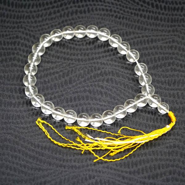 【発売日：2020年05月28日】【ポスト投函便配送選択可能です】ミャンマーの超メジャー寺院「シュエダゴン・パゴダ」で販売されている水晶数珠になります。略式のタイプですが大きめの為ブレスレットとしてご使用になるのは厳しいと思います。こちらは...