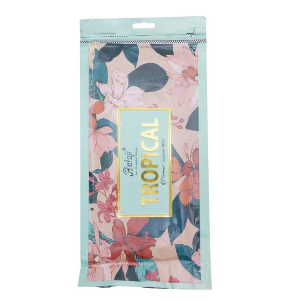 【発売日：2025年10月21日】【ネコポス便配送選択可能です/6袋毎に送料1通分が掛かります】高級ブランド『バラジ』のプレミアムインセンスシリーズです。全部で13種類の香りをライナップ。TROPICAL はトロピカルフルーツミックスの甘い...