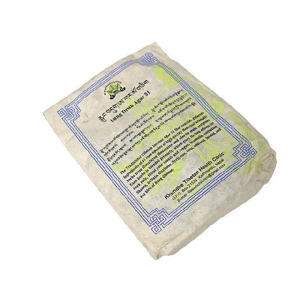 その医療所はカトマンズの郊外にありチベット人医師の開業するチベット医学の小さな病院です。その医師のレシピを基に近くの作業所でオールナチュラル＆オールハンドメイドで作られているチベタンインセンスは、ケミカル成分を一切使用しておりませんので体に...