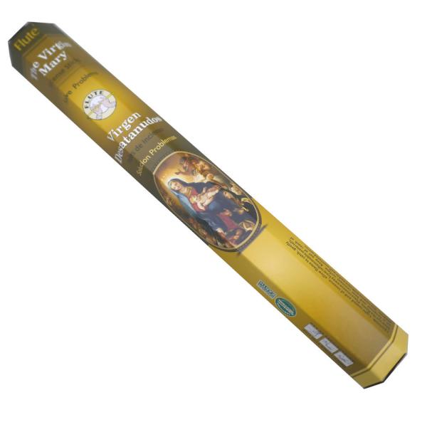 FLUTEのヴァージン　マリー香になります。聖母マリア様の名前のお香で神秘的な感じです。ベビーパウダーのような香りで清楚で爽やかな香りです。※税込み6,480円以上のお買い上げで送料無料です。（沖縄地区は1440円となります。）※ポスト投函...