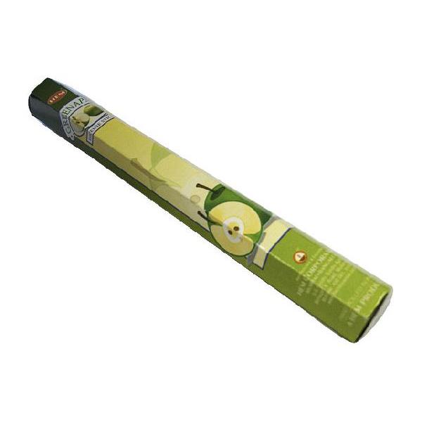 HEMのグリーンアップル香！定番ですね！甘酸っぱいような、みずみずしい青りんごの香りです。※ポスト投函可能の配送方法は代引き、日時指定が出来ません。ポスト投函可能の配送方法で代引き決済をご指定の場合は当店にて宅急便に変更の上、ご発送致します...