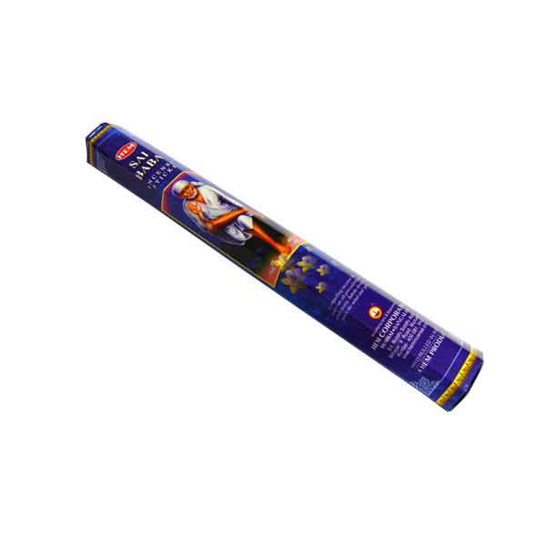 【ポスト投函配送選択可能です/6箱毎に送料1通分が掛かります】SATYAのサイババナグチャンパ香のサイババはサティヤ・サイババで、こちらのパッケージに描かれているサイババは先代のシルディ・サイババになります。クール系の香りで、清涼感のある清...