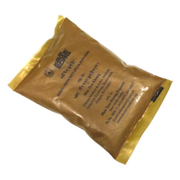 インド/ダラムサラにあるチベット亡命政府が運営するチベット医学暦法研究所「メンツィーカン」のお香【チベタンソリグインセンスパウダー】です。ケミカル成分は一切使用しておりませんので体にも優しいお香です。※芯が無い分本来のお香の純粋な香りがお楽...