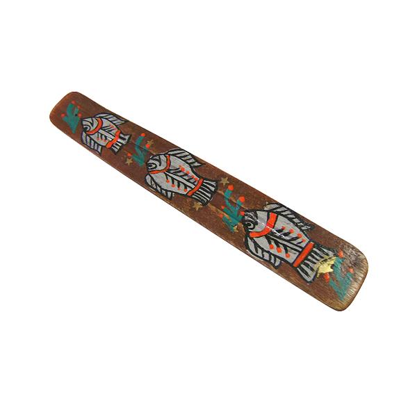 ミティラアートは、ネパール/ジャナクプールの、女性の間で伝統的に受け継がれてきたハンドペイントで、物語や生活に根付いた独特のアートが魅力です。当店ではミティラアートの書き手の方に直接オーダーして書いて頂いております。全6柄！サイズ：長さ約2...