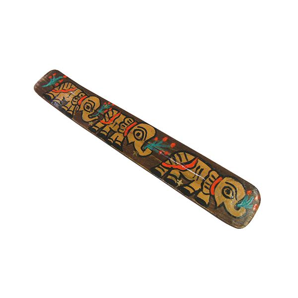 ミティラアートは、ネパール/ジャナクプールの、女性の間で伝統的に受け継がれてきたハンドペイントで、物語や生活に根付いた独特のアートが魅力です。当店ではミティラアートの書き手の方に直接オーダーして書いて頂いております。全6柄！サイズ：長さ約2...