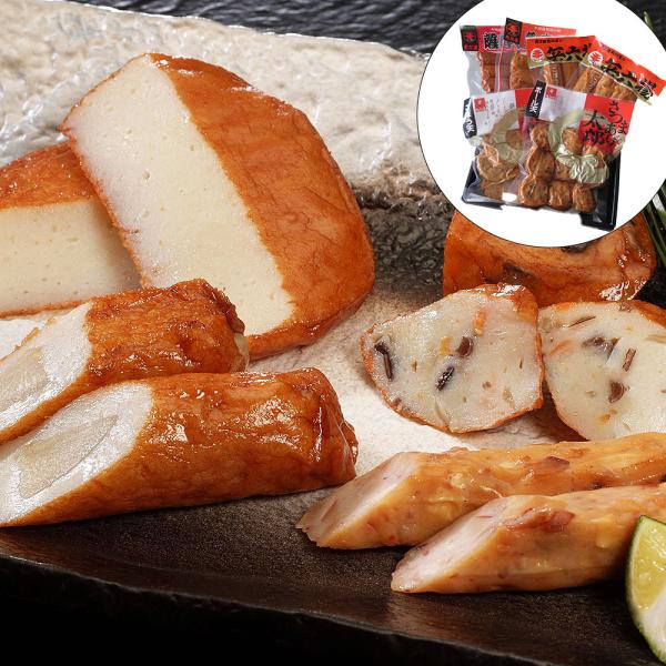 発送目安：５〜７営業日後北海道・沖縄・離島は配送不可5種6品の真空パックさつま揚げの詰合せです。日持ちするので重宝します。■温度帯：冷蔵■原材料名／食品添加物：●魚肉(タラ、イトヨリダイ) 、小麦でん粉 、大豆たん白、本みりん、砂糖、食塩、...