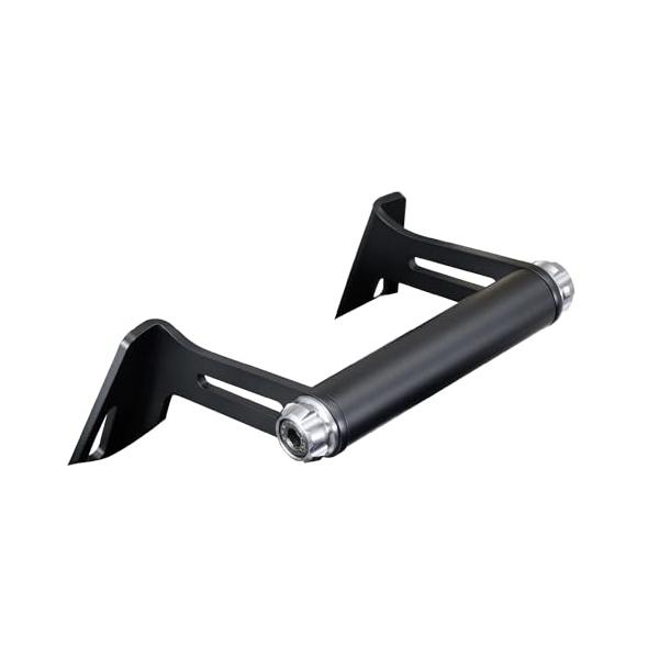 マットブラック/バー有効長:100mm パイプ径:φ22.2mm/29124・適合車種:HAWK11(23) [8BL-SC85]・バー有効長100mm / パイプ径φ22.2・PREMIUM ZONEキャップボルトカラー付属^別売のキャッ...