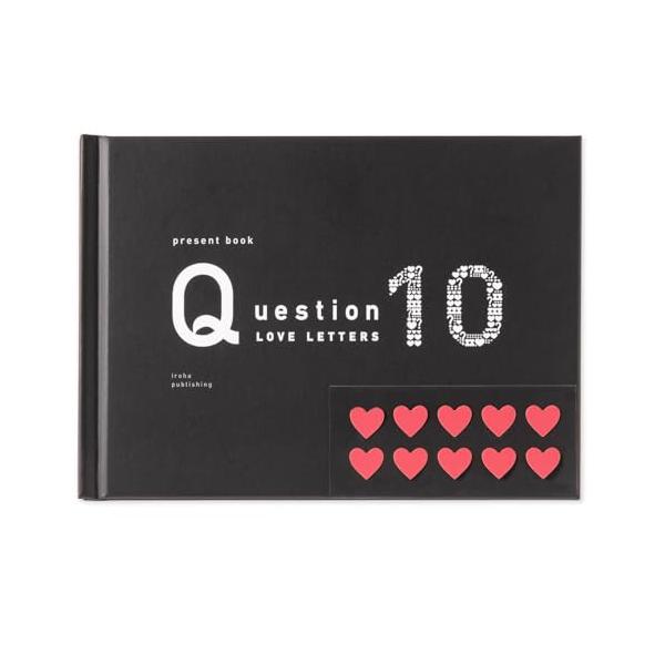 Question LOVE LETTERS 10black/one/QLL-02・Color:black・パッケージ個数:1・【セット内容】 本体×1 透明スリーブ×1 ハートシール×1シート(10枚)・【サイズ】 縦104mm 横143m...